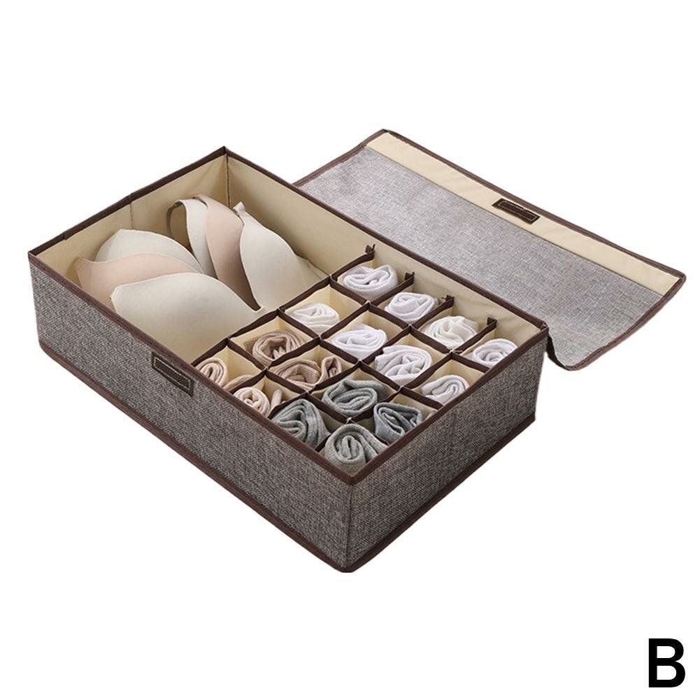 Ящик для хранения нижнего белья, Сетка Тип ящика-купе, Подходит для хранения Бюстгальтер и т. д.