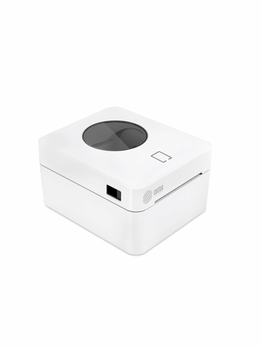 Термопринтер Cactus CS-TP-D410U-W 203dpi 160мм/с/USB для печ. этик. белый