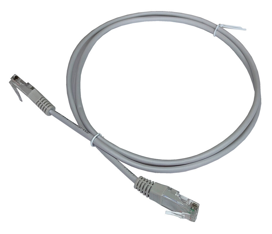 Кабель (патчкорд) LANMASTER RJ-45 вил.-вилка RJ-45 кат.5E 3м серый ПВХ (TWT2-45-45-3.0-GY)