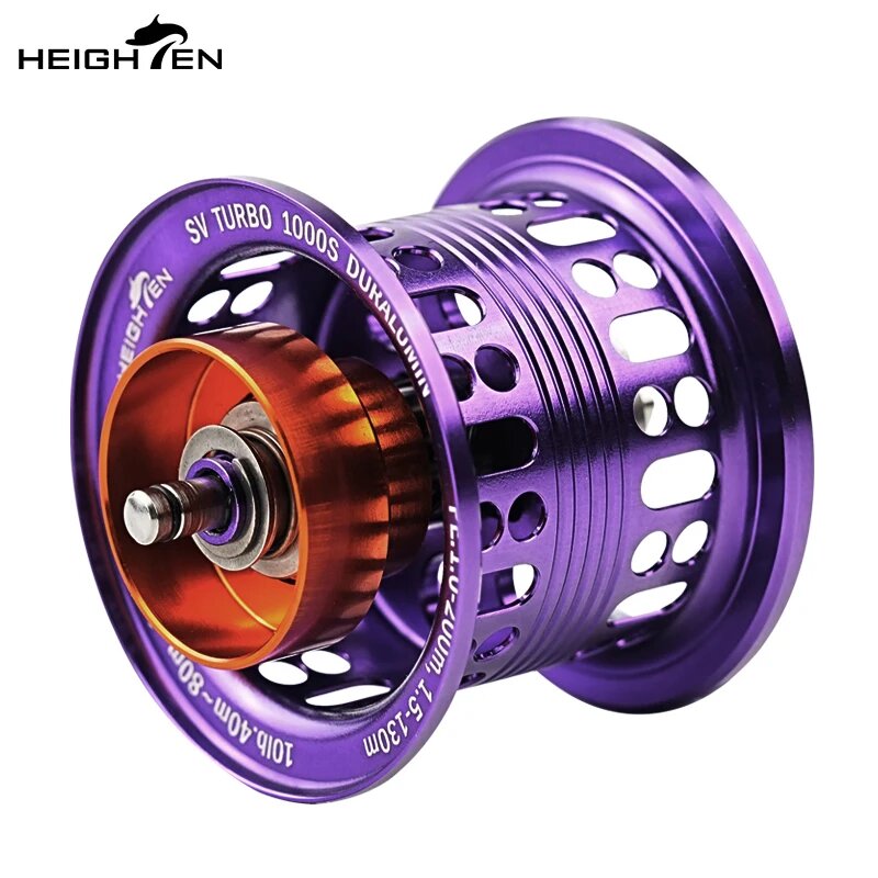 HEIGHTEN Катушка для заброса приманки Daiwa Zillion Steez Фиолетовый, StainlessSteelBearin, Violet