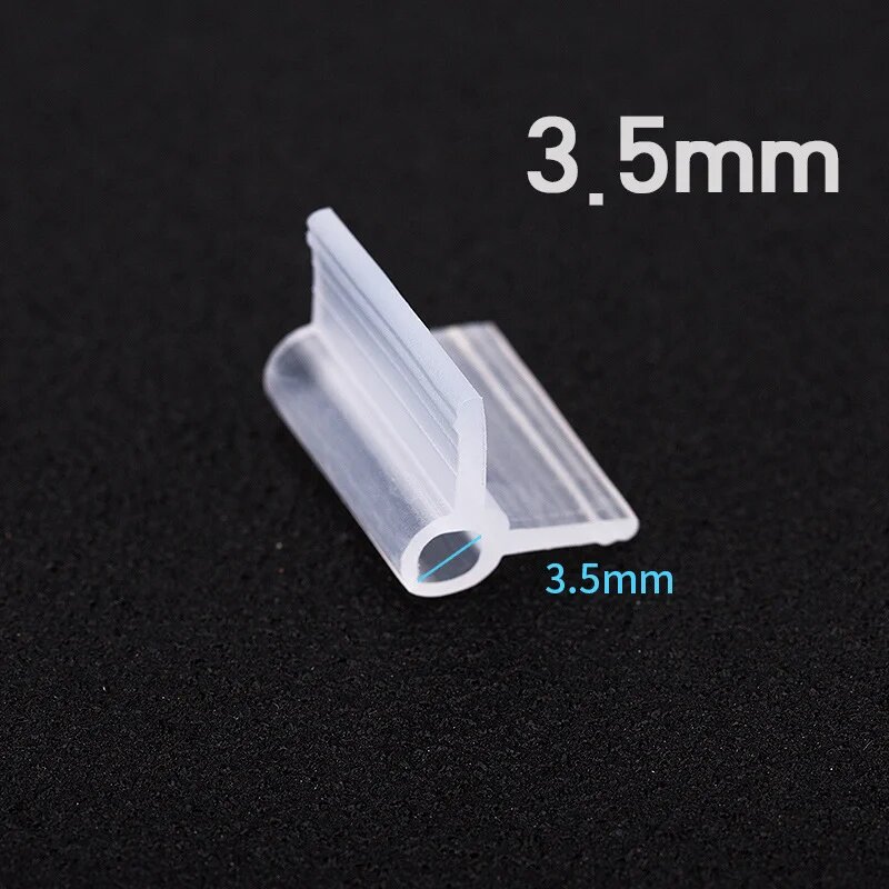 Пластиковые зажимы для прививки рассады 2-5 мм Голубой, 30PCS, 3.5mm