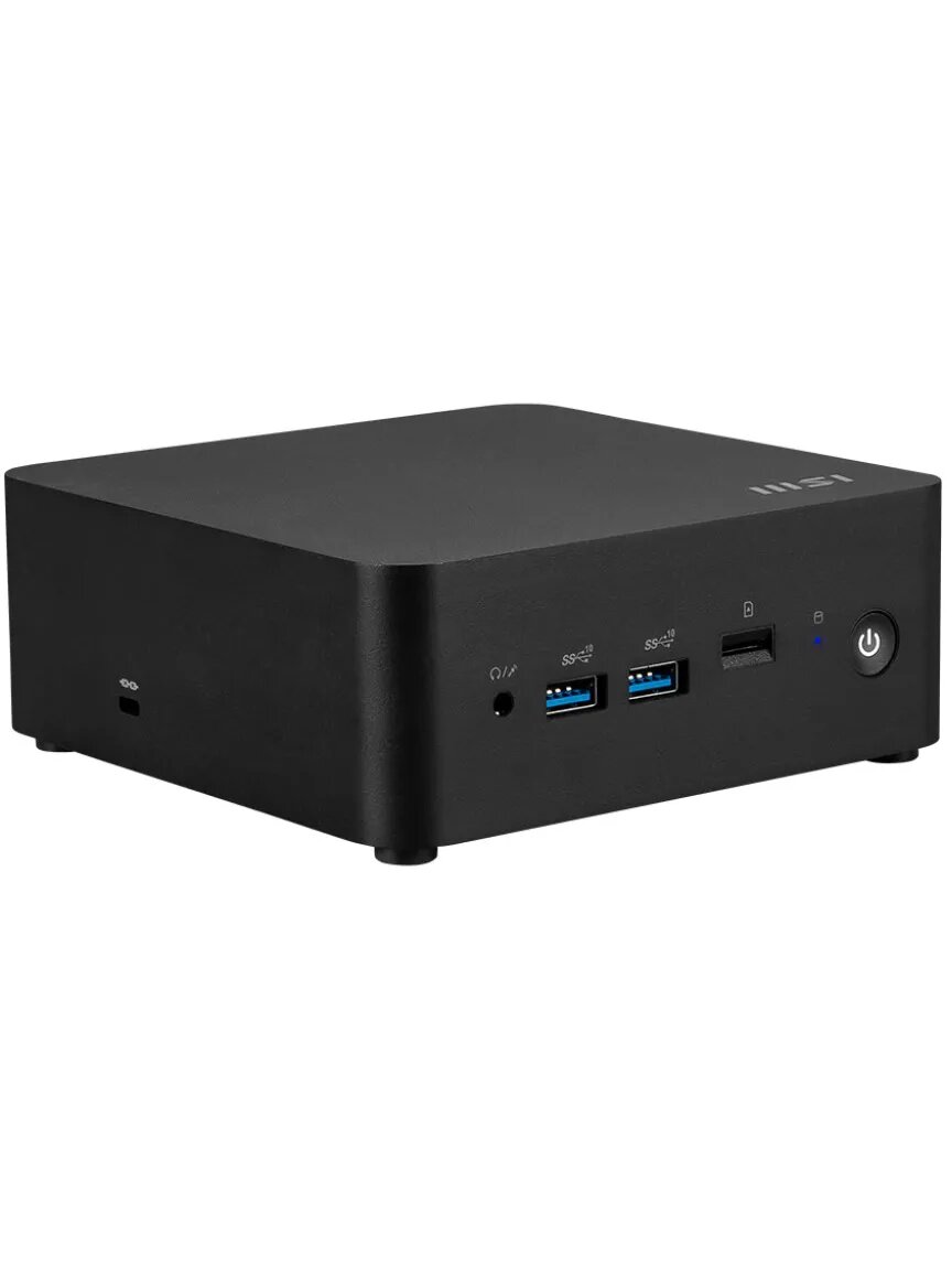 Компьютер MSI Cubi NUC 1M-098RU 9S6-B0B111-218 Core 5 120U/16GB/512GB SSD/IrisXE/120W/WiFi/BT/ Win11Pro / black