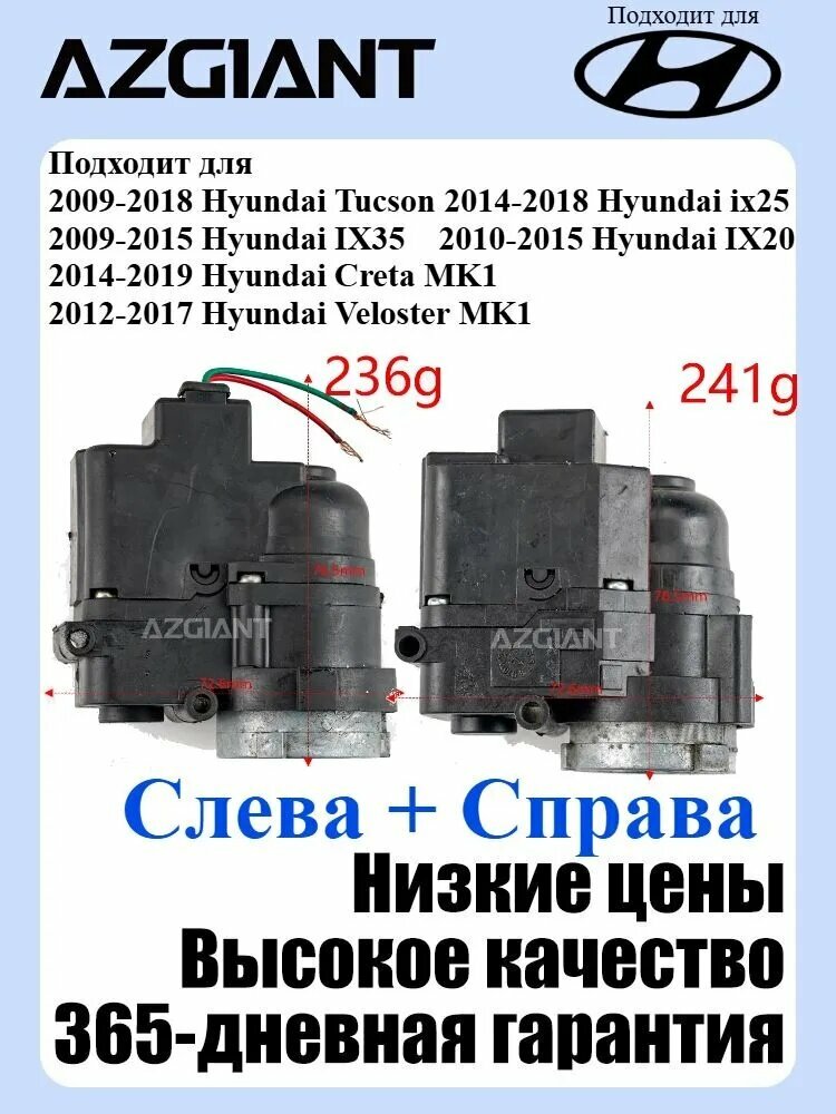 Подходит для Hyundai Tucson IX35 IX20 ix25 Creta Veloster, Автоматический механизм складывания зеркал, автомобильные запчасти, Электропривод складывания зеркал