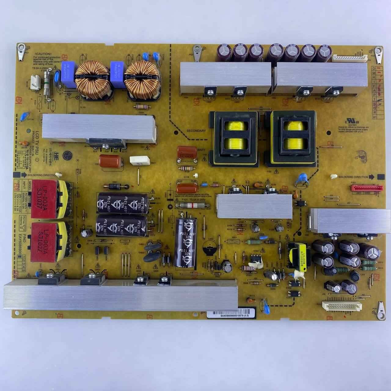 Блок питания PSU: EAY6086900 LGP5260-10P для телевизора LG 55LD650