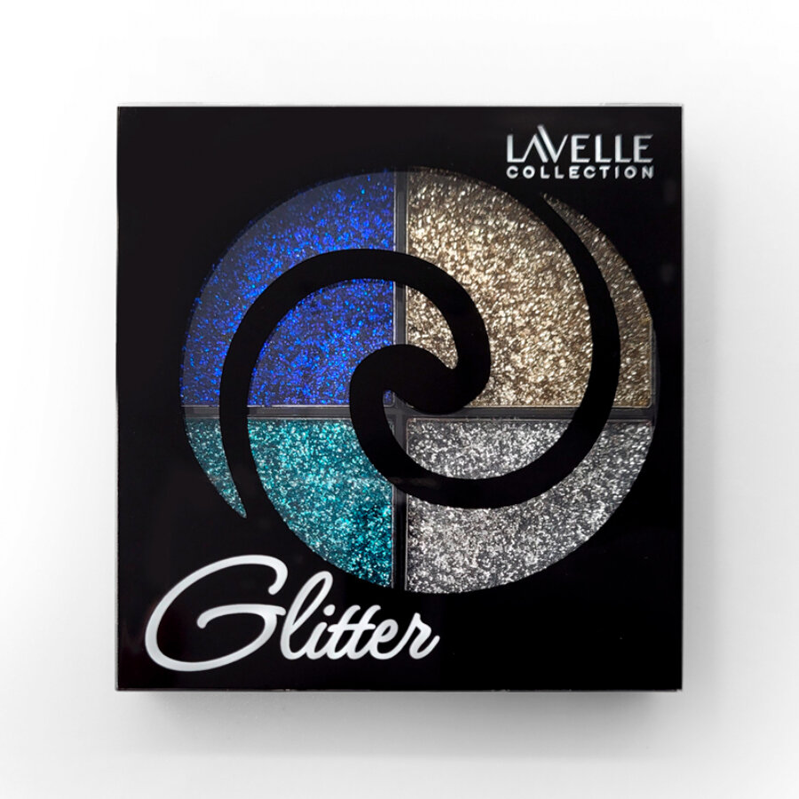 Lavelle Collection, Тени для век "Glitter" тон 01 Королевская роскошь