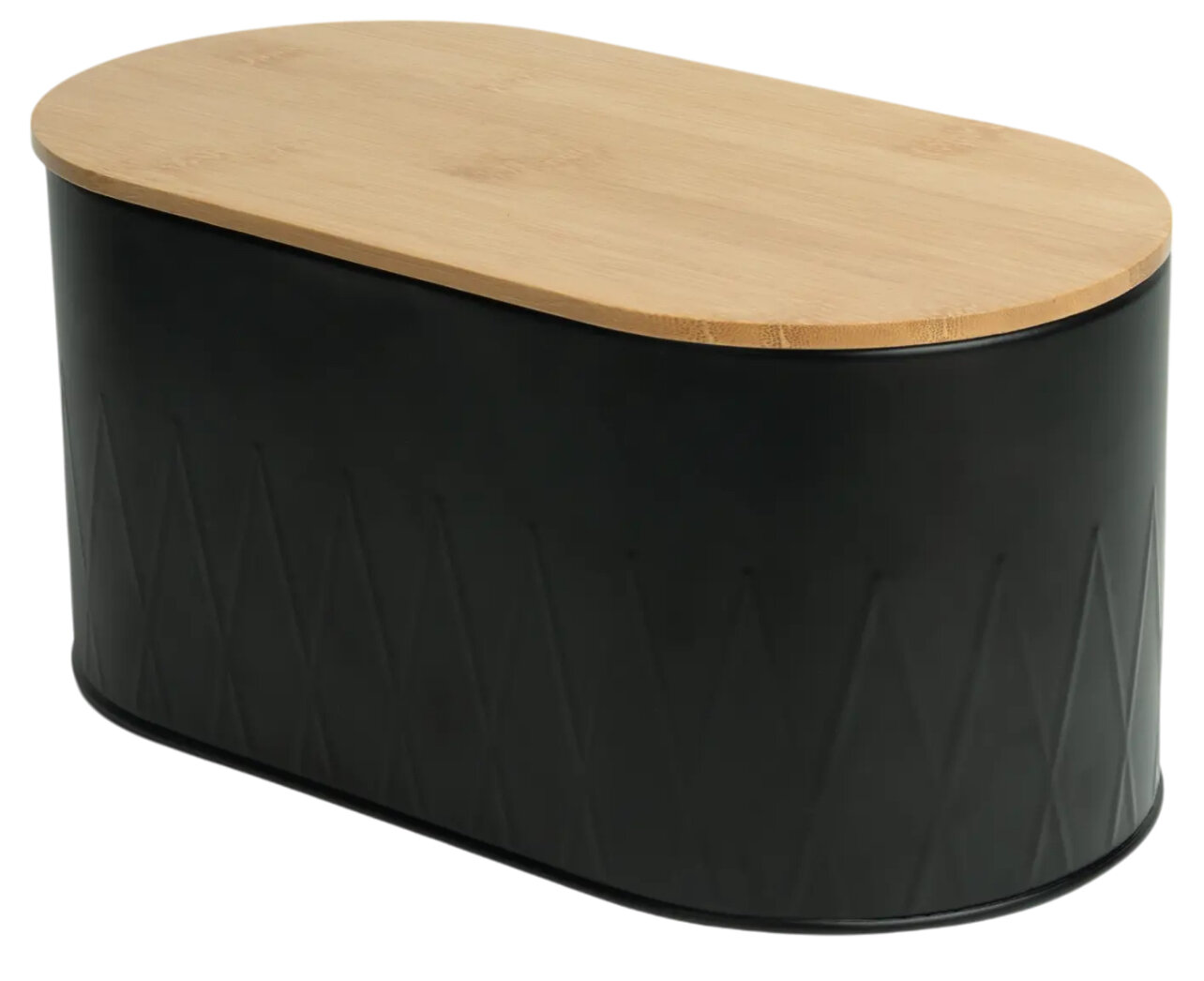 Хлебница Vidage, 15x17.6x33.5 см бамбук/металл, цвет черный