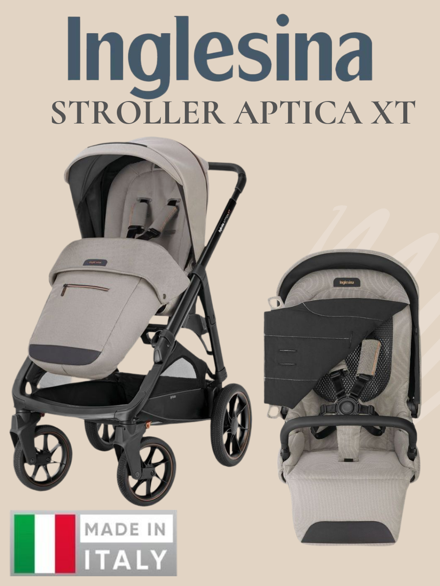 Детская прогулочная коляска Inglesina Aptica XT Tundra Beige всесезонная
