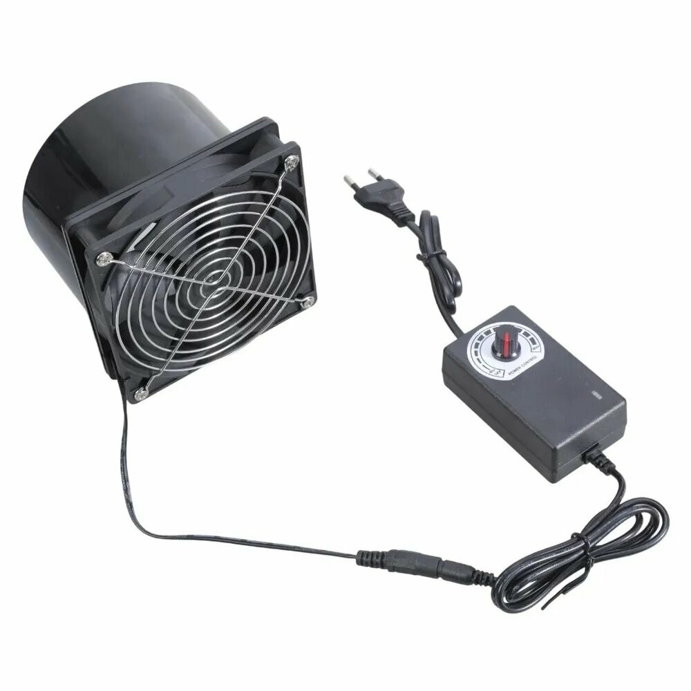 Регулируемый вытяжной вентилятор 120мм DC12V