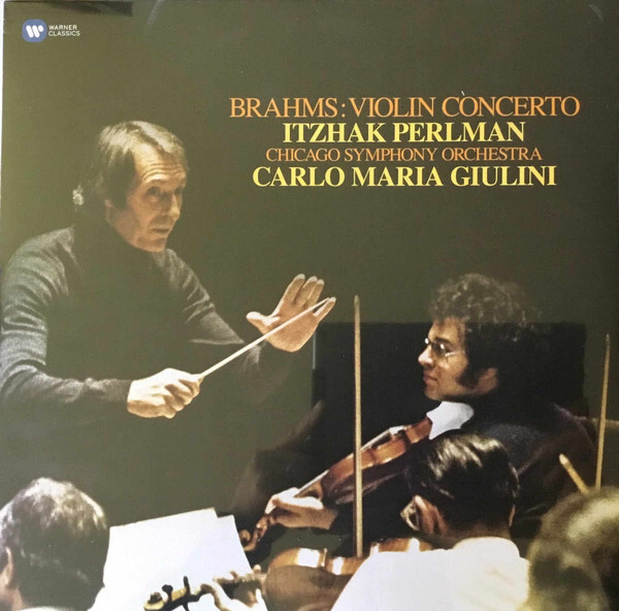 Виниловая пластинка Johannes Brahms, Itzhak Perlman, Brahms: Violin Concerto, Stereo, Warner Classics, 2017