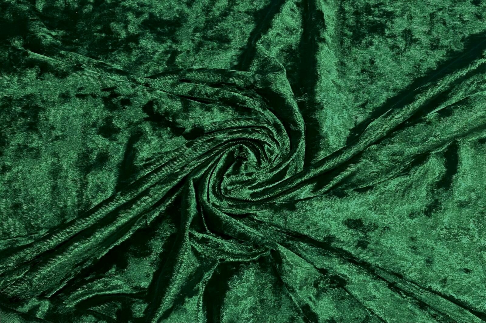 Ткань Бархат-стрейч мраморный травянисто-зеленый, 395 г/пм, ш146см, 0,5 м