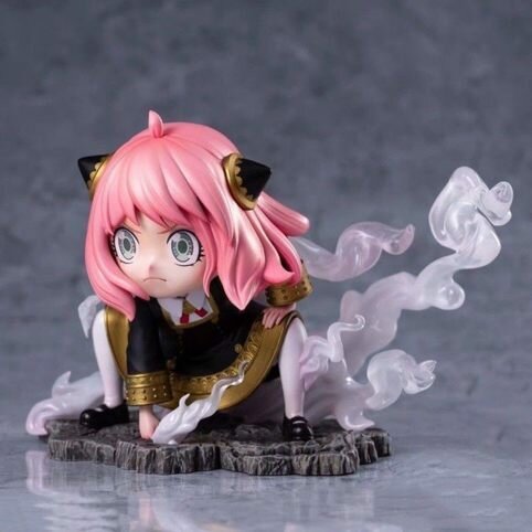 Фигурка Ани из Spy Play House, косплей Луффи в режиме Gear 2, модель с двойной головой, настольное украшение.