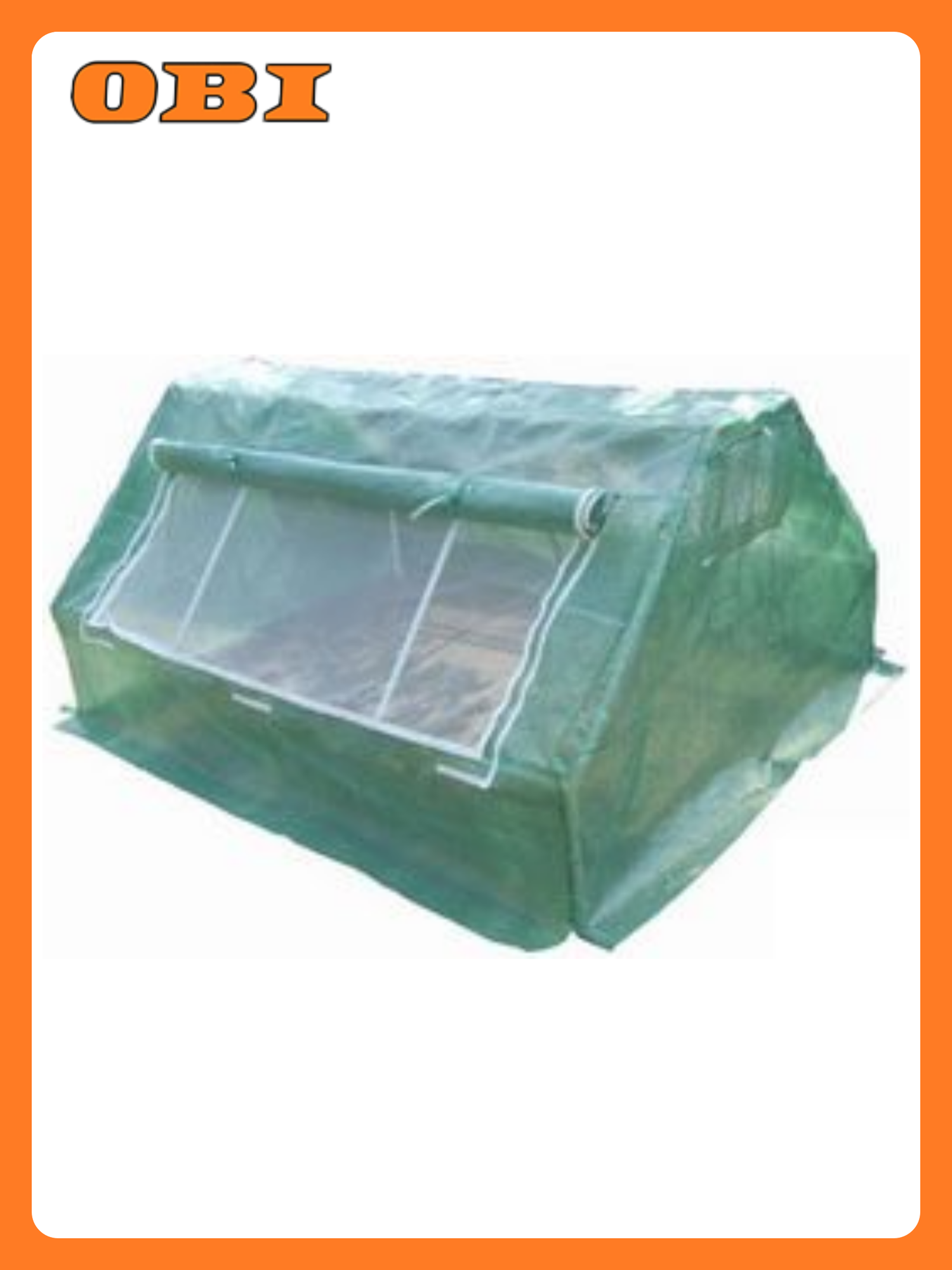 Теплица, 142x180x80 см, сталь, с форточками, армированное покрытие, 2 окна