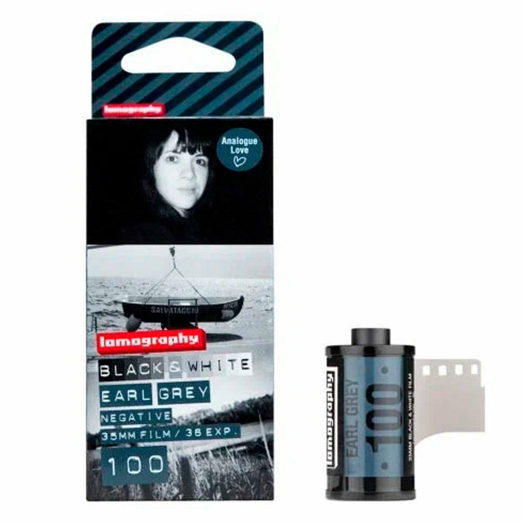 Фотопленка Lomography Earl Grey 100/36 3-pack, 135 формат, черно-белая, негативная