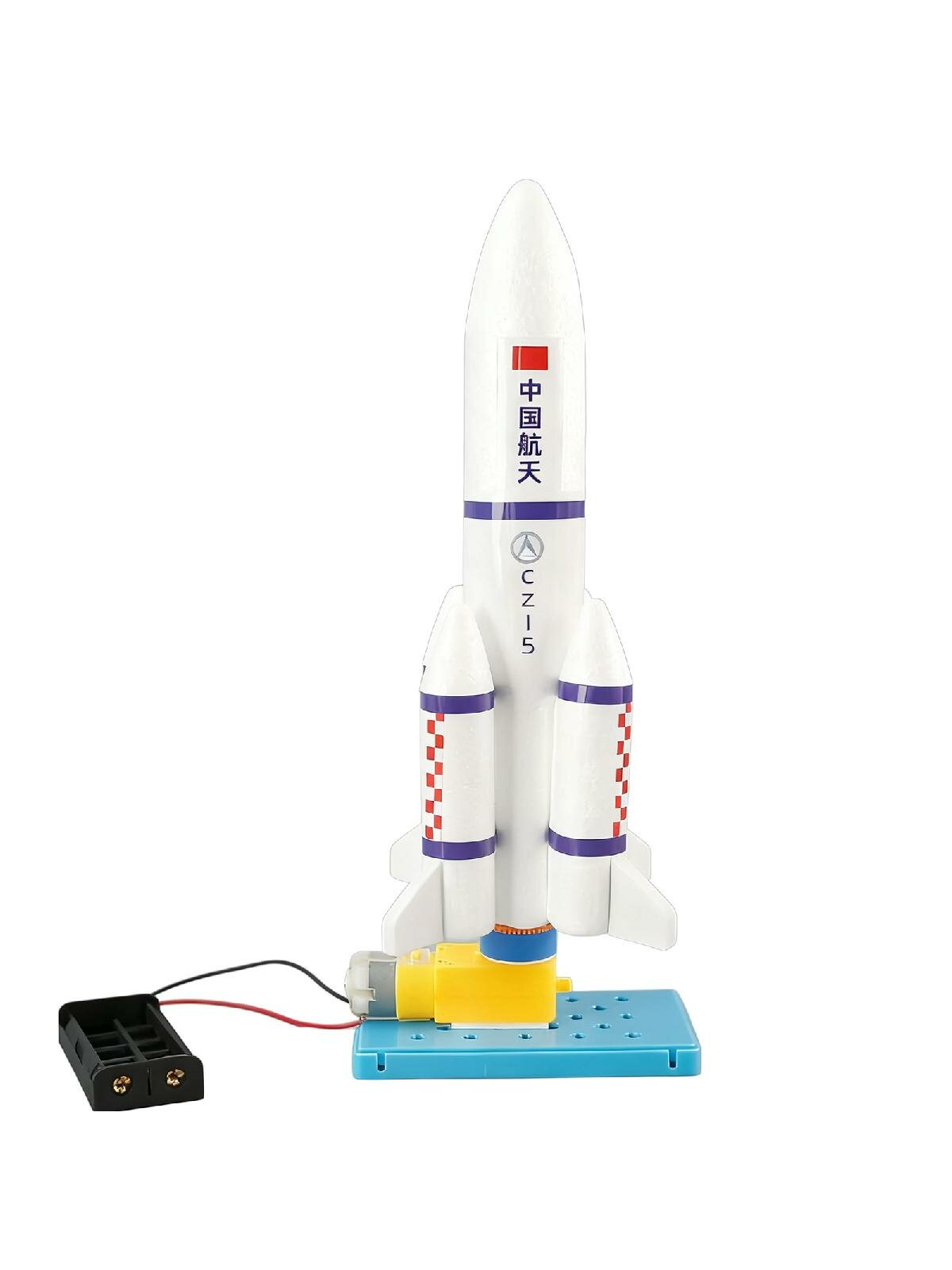 Забавный набор для сборки модели космического корабля Модель Аэрокосмического снаряда для детей
