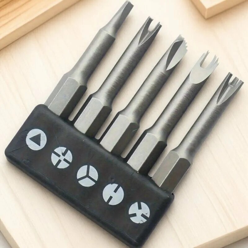 Специализированные биты для отвёртки Y-типа треугольный крест 50 мм: комплект 7-13 штук, инструментальные аксессуары для винтов с тремя точками