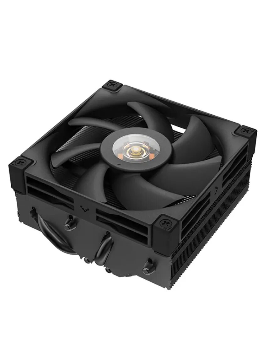 Кулер Deepcool AN400 BLACK LGA1700/1200/115X/AM5/AM4 (Fan 120mm, 500-1850rpm, 24 dBa, 4-pin) RET