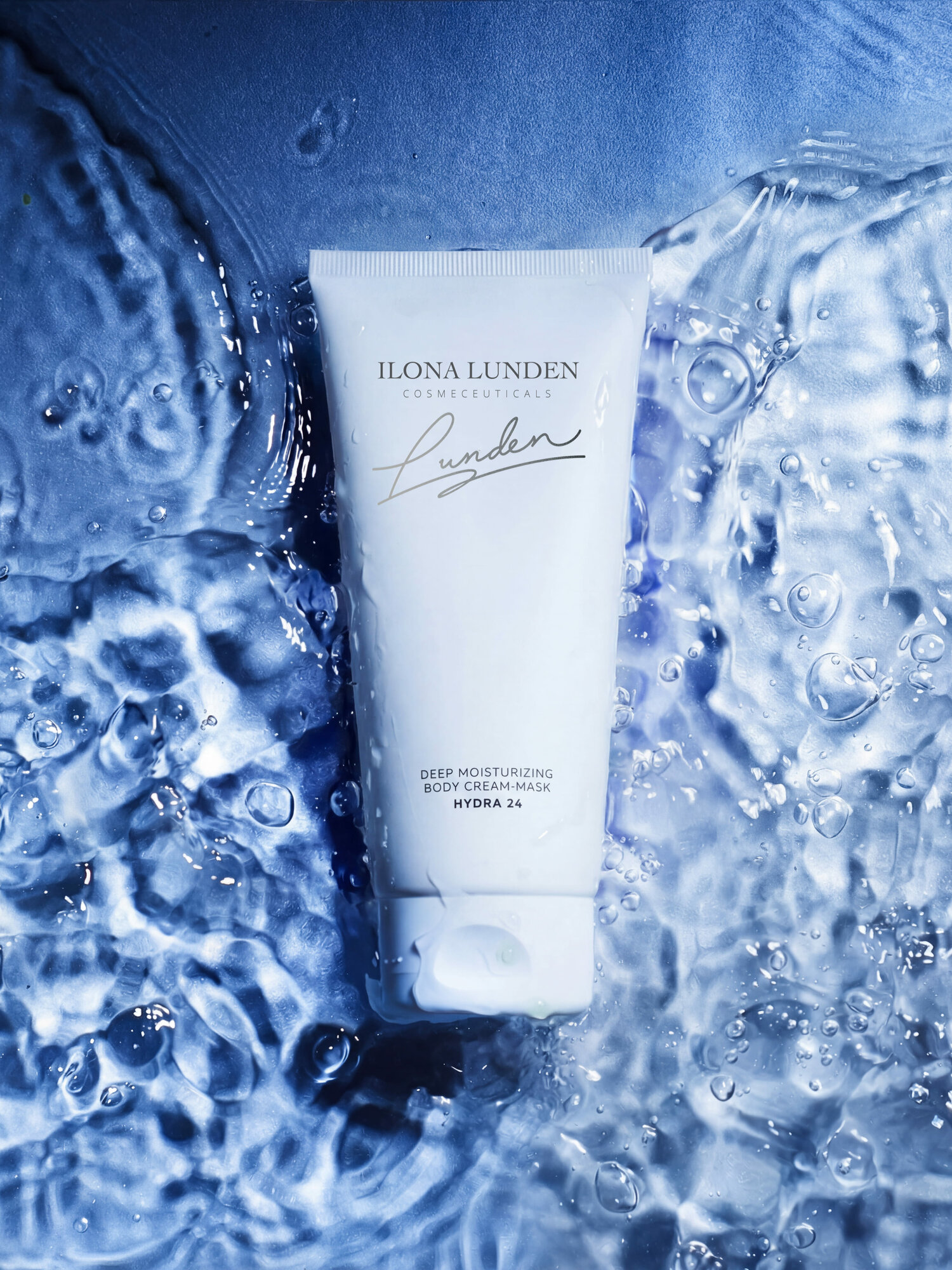 ILONA LUNDEN Ламеллярная увлажняющая крем-маска для тела, 200 мл