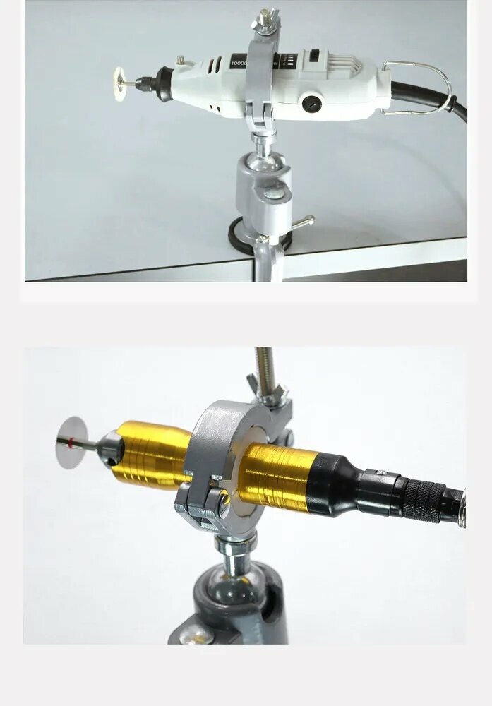 Стойка для гравера, струбцина для гибкого вала, станок для дрели, держатель бормашины сверлильный