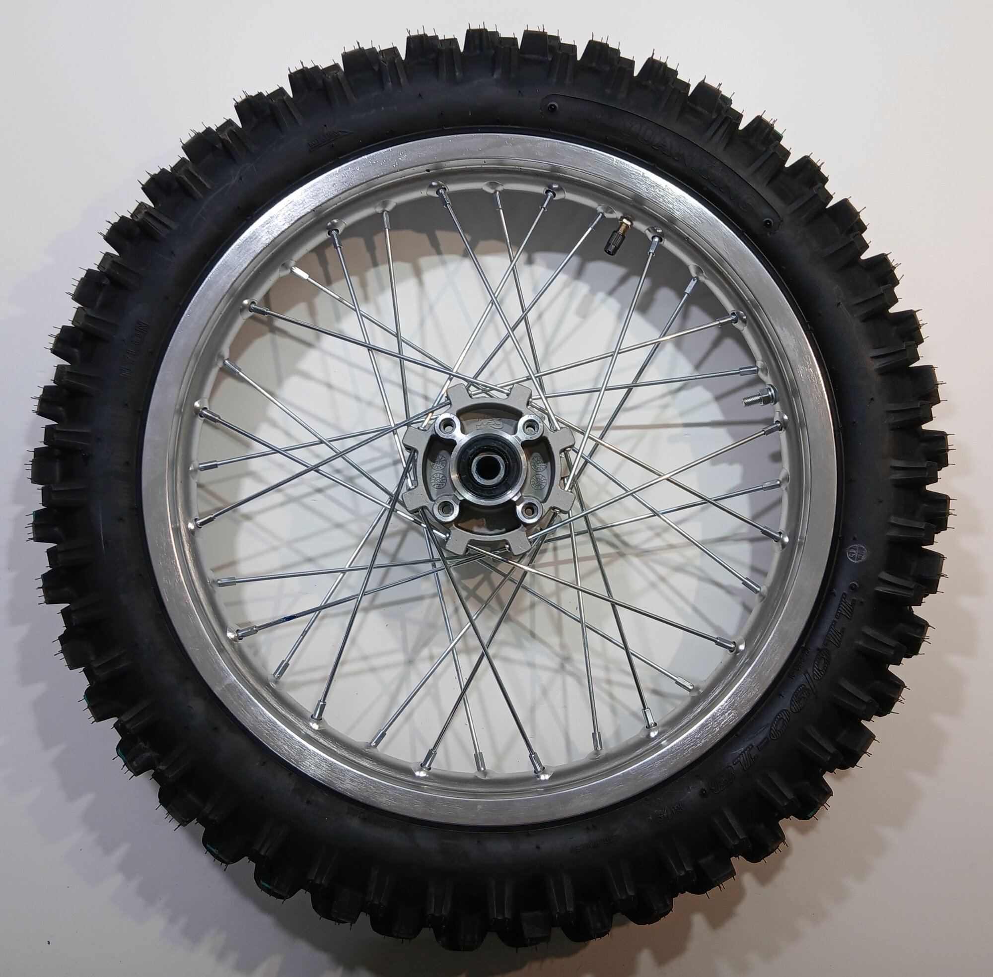 Колесо заднее в сборе 110/90-18 под ось Ф15мм Мотоцикл KAYO T2 ENDURO