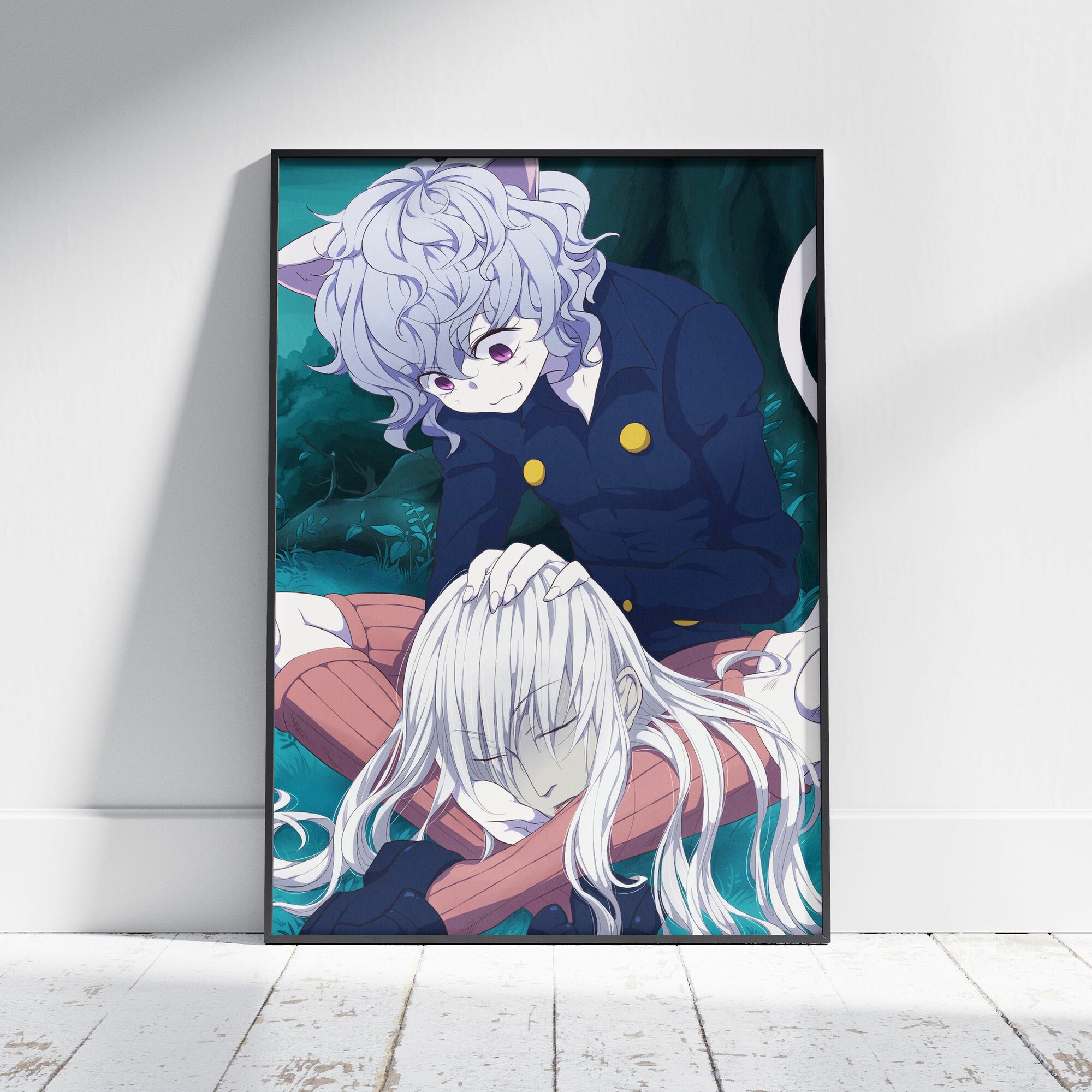 Плакат на стену для интерьера Hunter x Hunter (Неферпиту 8) - Постер по аниме формата A3 (30х42 см)