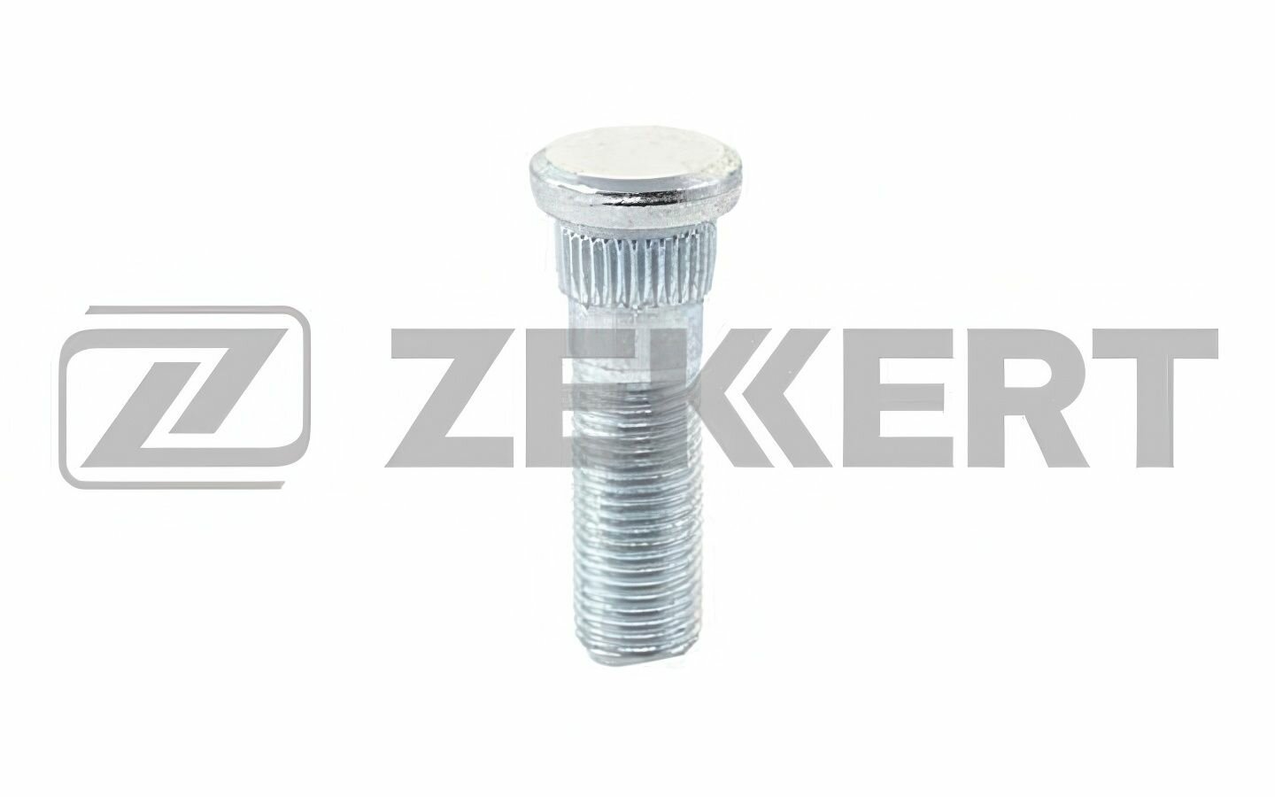 Шпилька колесная, M12x1.25 L 46.3 D 14.3 цинк для Ниссан Кашкай 2, Кашкай 2 1, ИксТрейл 1, 2, 3 BE-4113 ZEKKERT