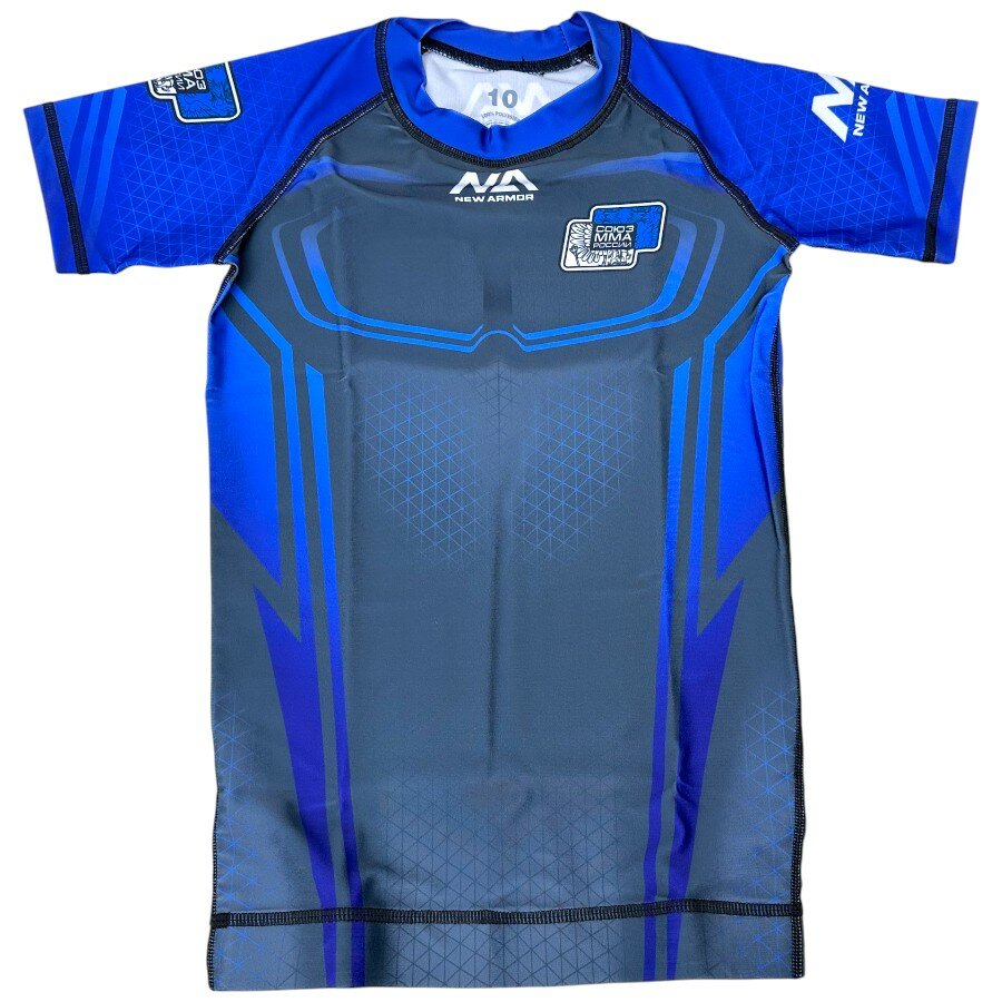 Рашгард Союз ММА детский синий
