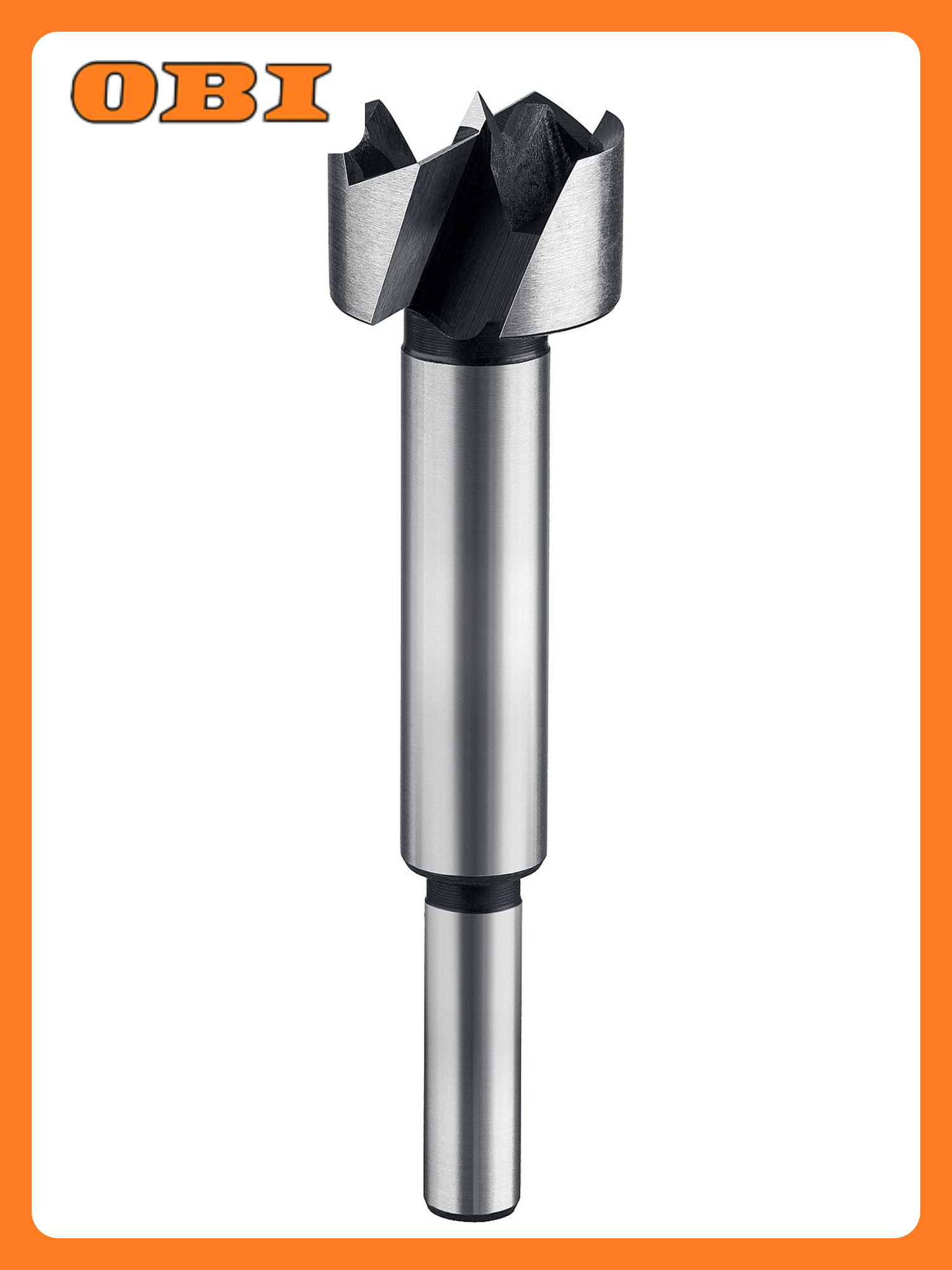 Сверло ЗУБР Форстнера, сталь 45, цилиндрический хвостовик, 22х152мм