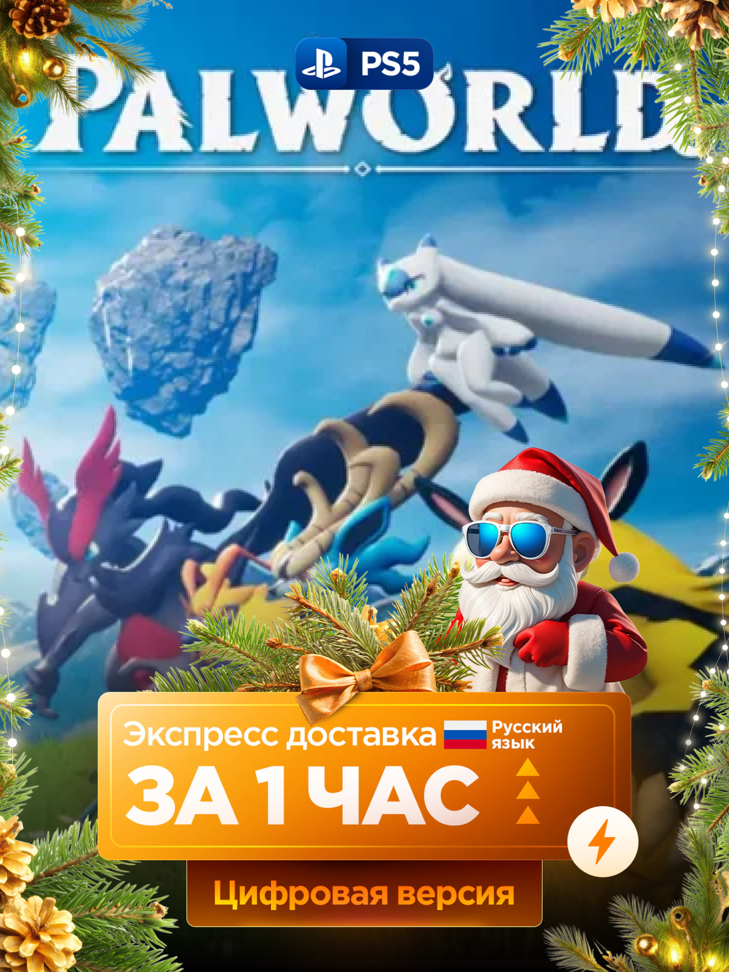 Игра Palworld для PS 5, русские субтитры и интерфейс | PlayStation 5