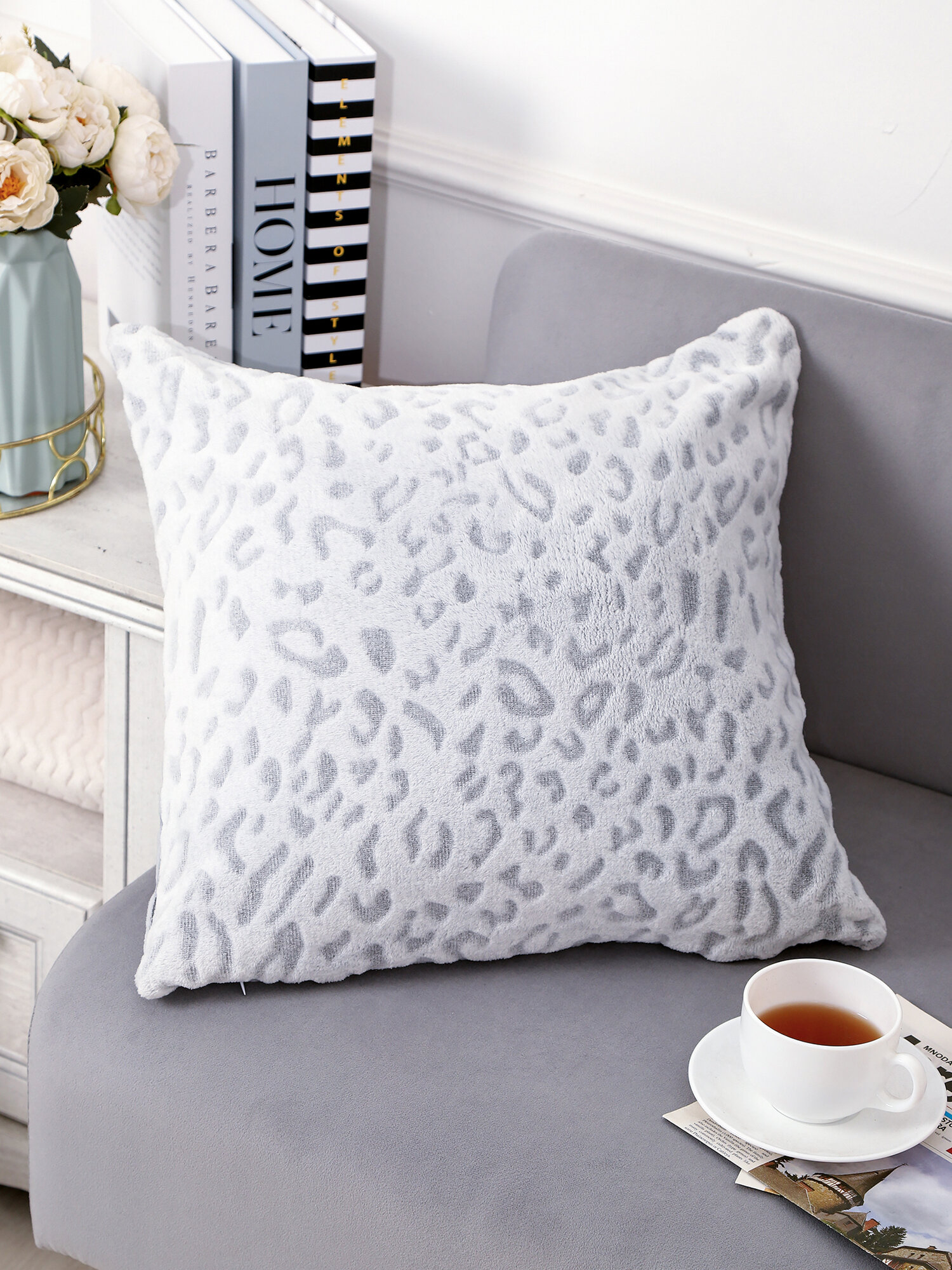 Наволочка 45х45 Lizzy Home наволочка декоративная велсофт рисунок леопард