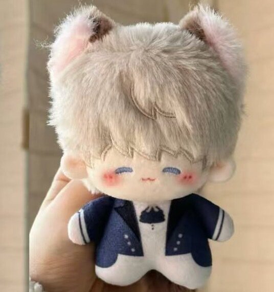 Товары для фанатов Love and Deep Space, фанфик Шен Синхуэй, печатный кот-батлер, 10 см, хлопковая кукла, плюшевая игрушка, подвеска