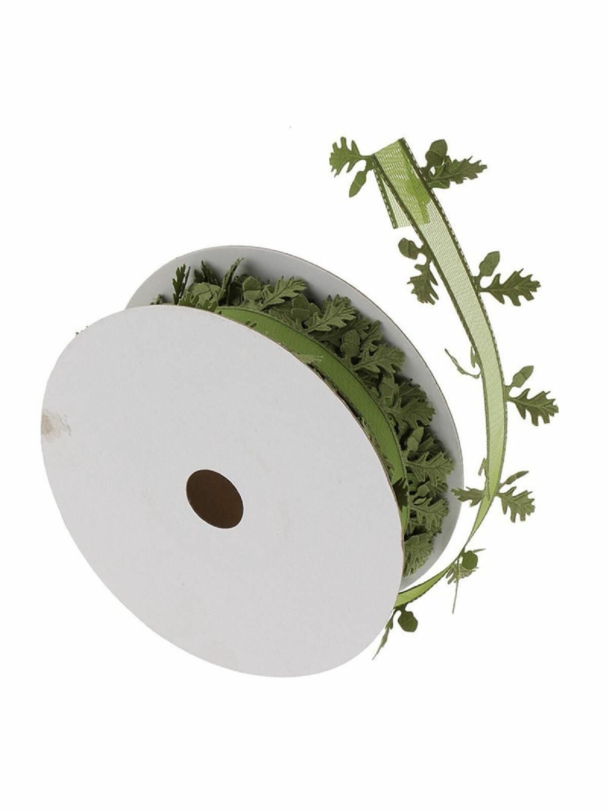 Ленточки для рождественского венка, Зеленый