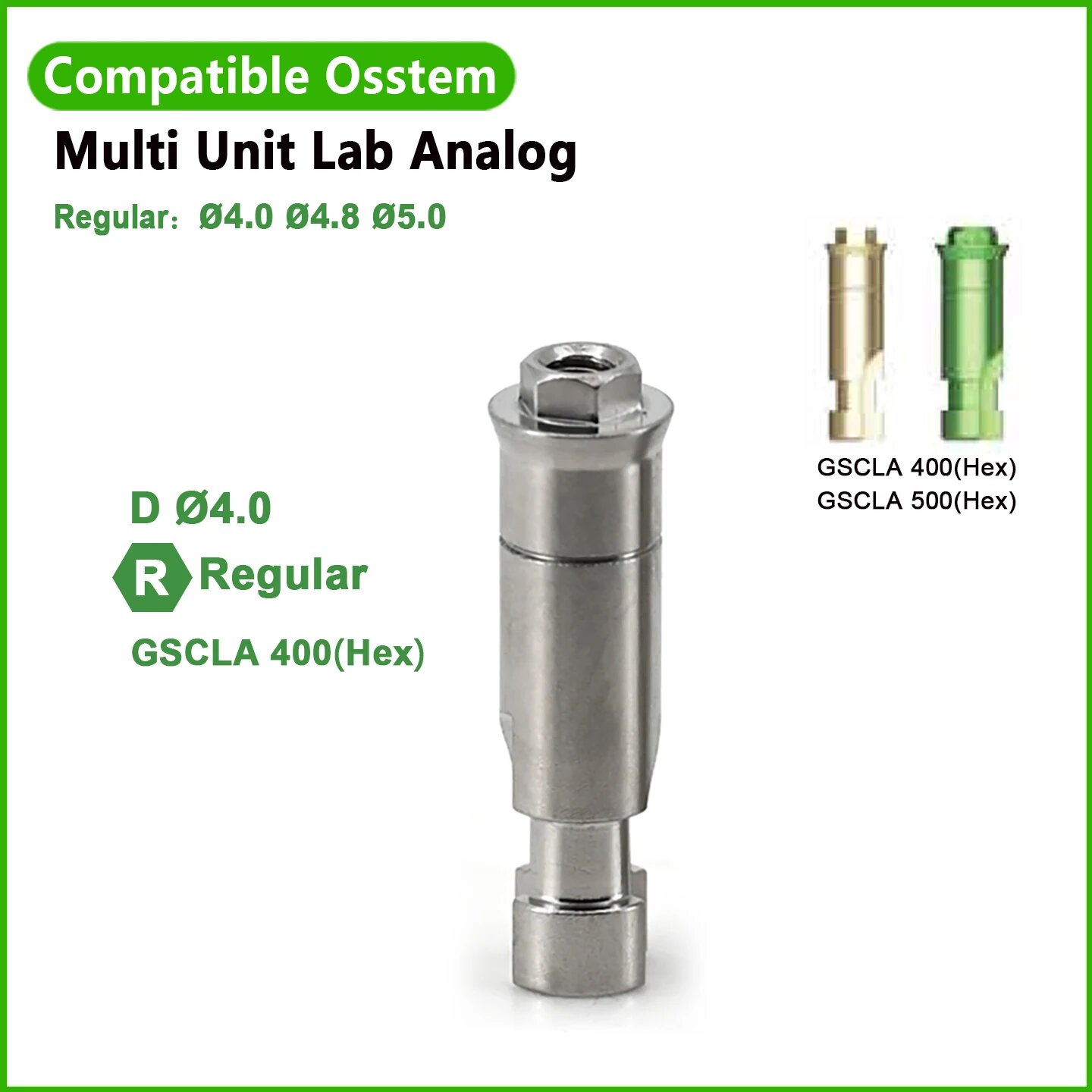 Osstem Multi Unit Analog & Esthetic-low Lab Analog GSCLA 400