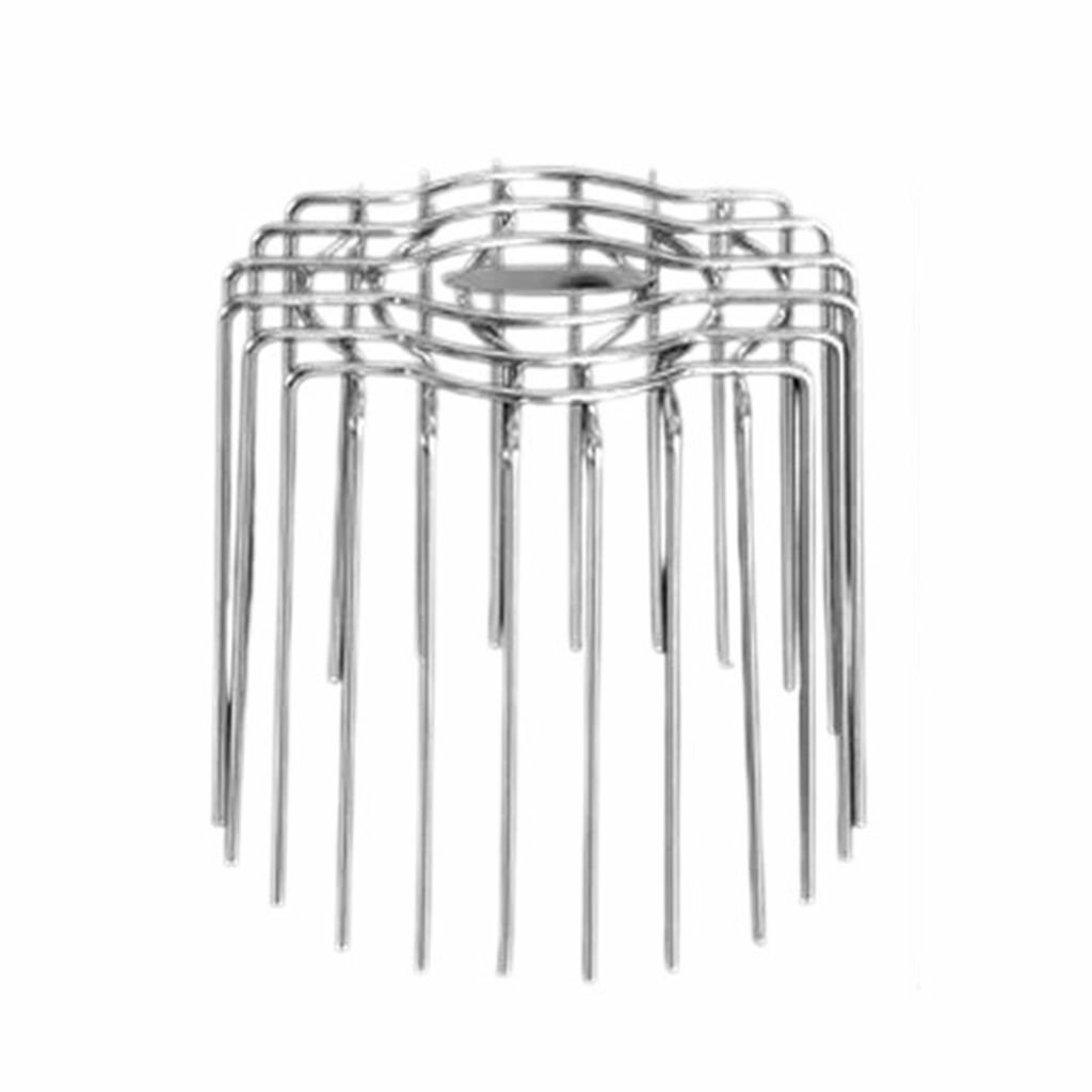 Фильтр для канализационных труб против крыс и птиц напольный дренажный изогнутый сетчатый чехол-125 мм