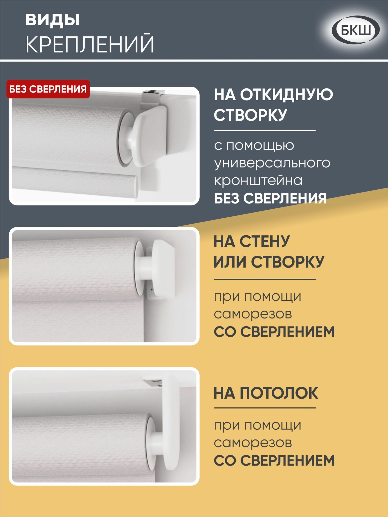 Рулонные шторы — фото 1