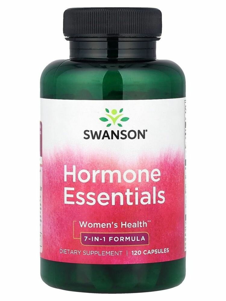 Добавка для женского здоровья, 120 капсул, Hormone Essentials, Swanson