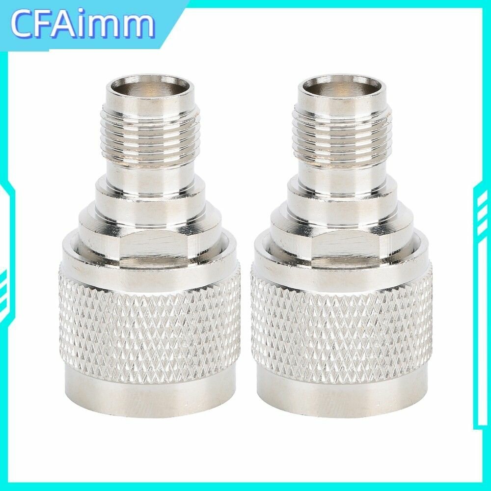 2 шт. адаптер N male-female TNC позолоченный