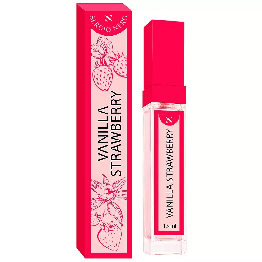 Духи Unitop "Sergio Nero Vanilla Strawberry", Eau De Parfume, 15 мл