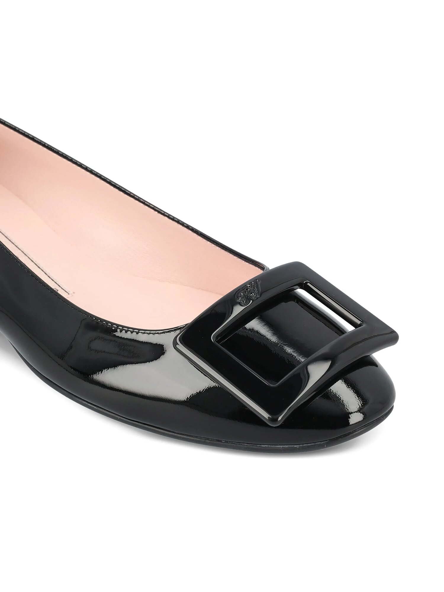 Балетки Roger Vivier, размер 38,5, black/black — фото 1