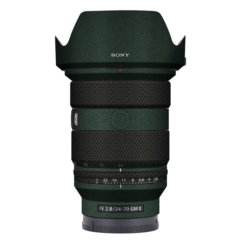 Защитная пленка для объектива Sony 24-70 GM II 3M Full Cover - Зеленый турмалиновый