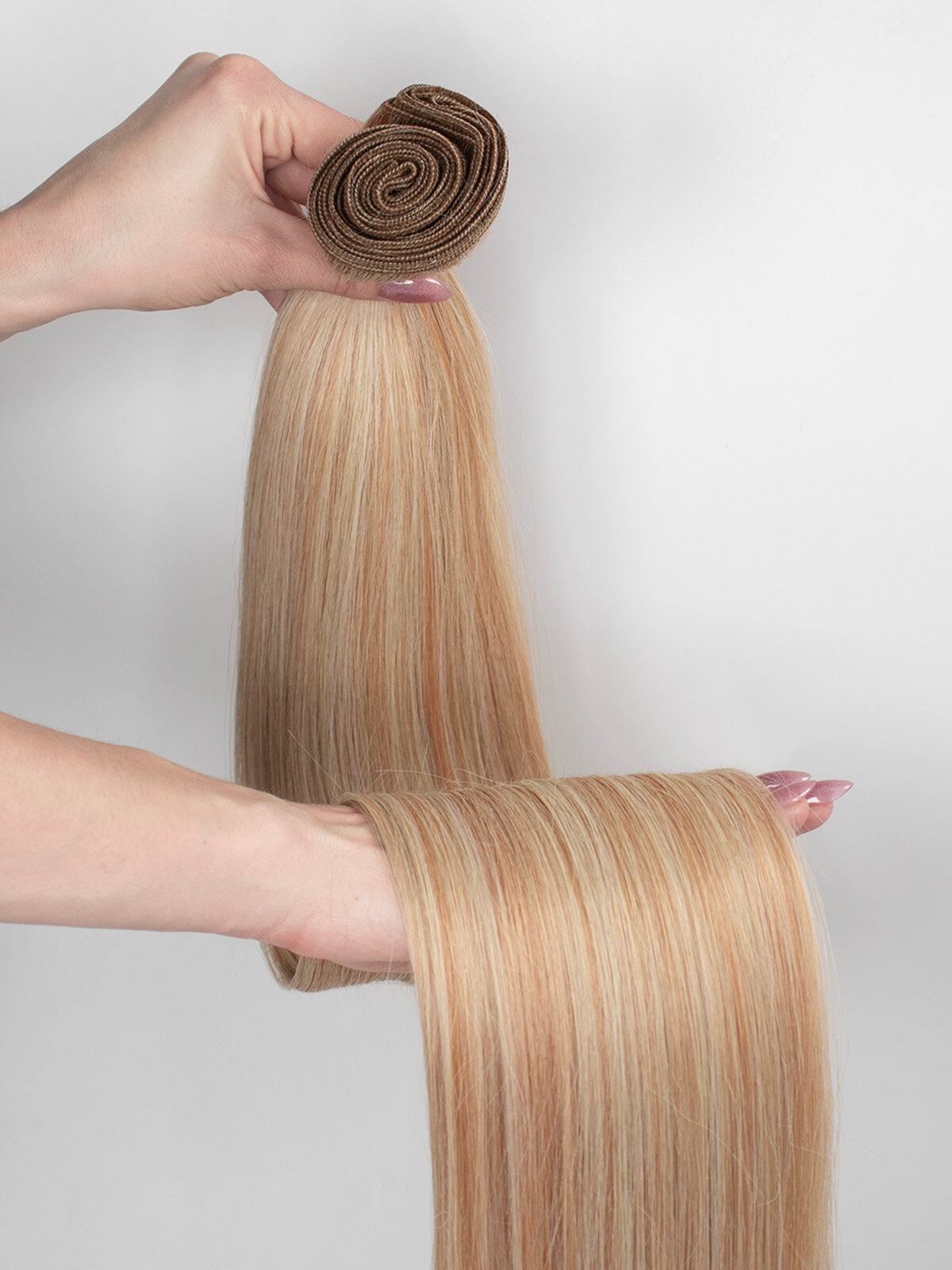 Hairshop Биопротеин для наращивания Вандер на трессах (2 слоя) BWB17 210гр 80см (.)