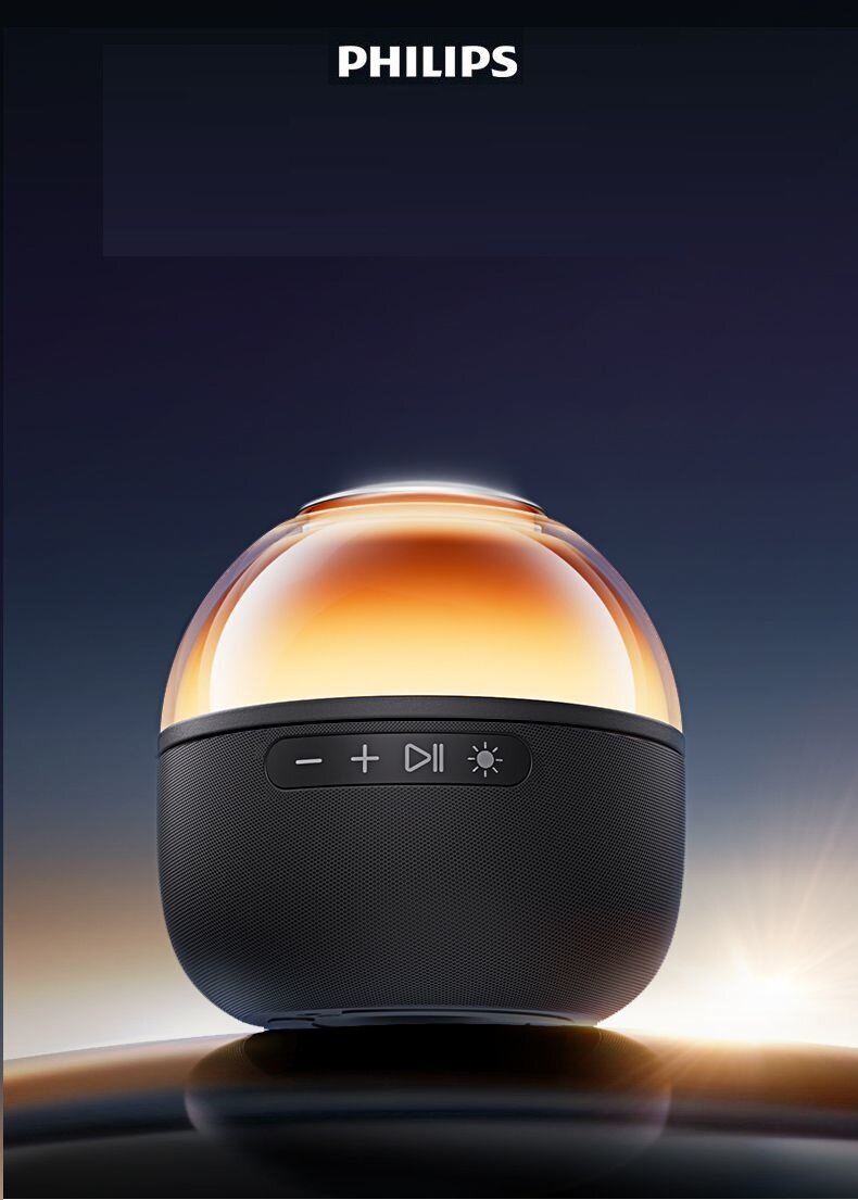 Портативная колонка Philips S2009, беспроводная, RGB-подсветка, встроенный микрофон