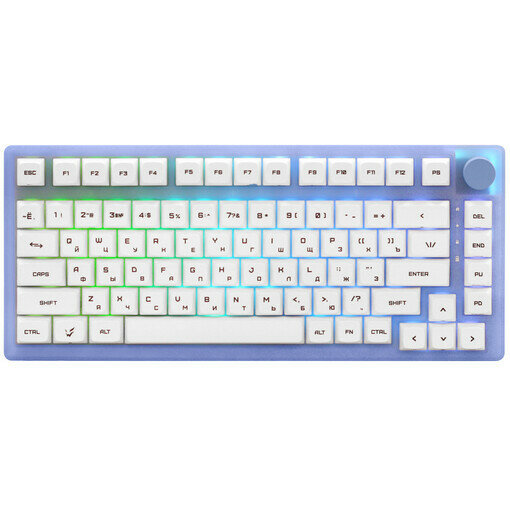 Клавиатура проводная + беспроводная ARDOR GAMING Patron 75 [AG-ZD-Pa83GY-P-HS-G-Sub]
