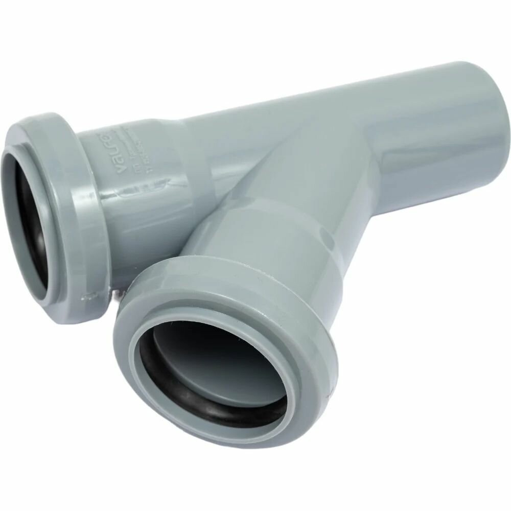 Тройник VALFEX 45 градусов, 40-40, внутренняя канализация 22040040