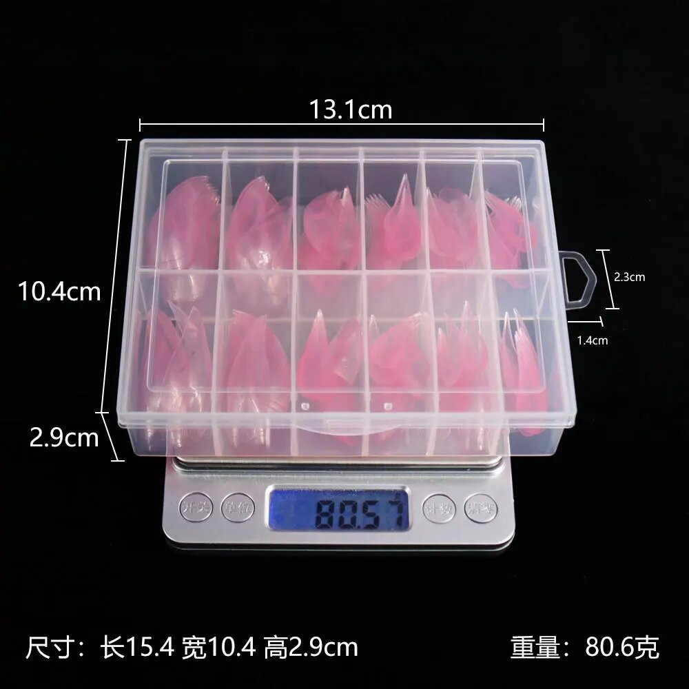 Формы для наращивания ногтей 140 шт. Pink-120PCS
