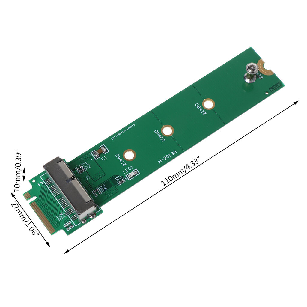Адаптер PCI-e для SSD M.2 Key M — фото 1