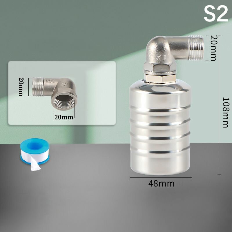 Автоматический клапан регулирования уровня воды из нержавеющей стали 304