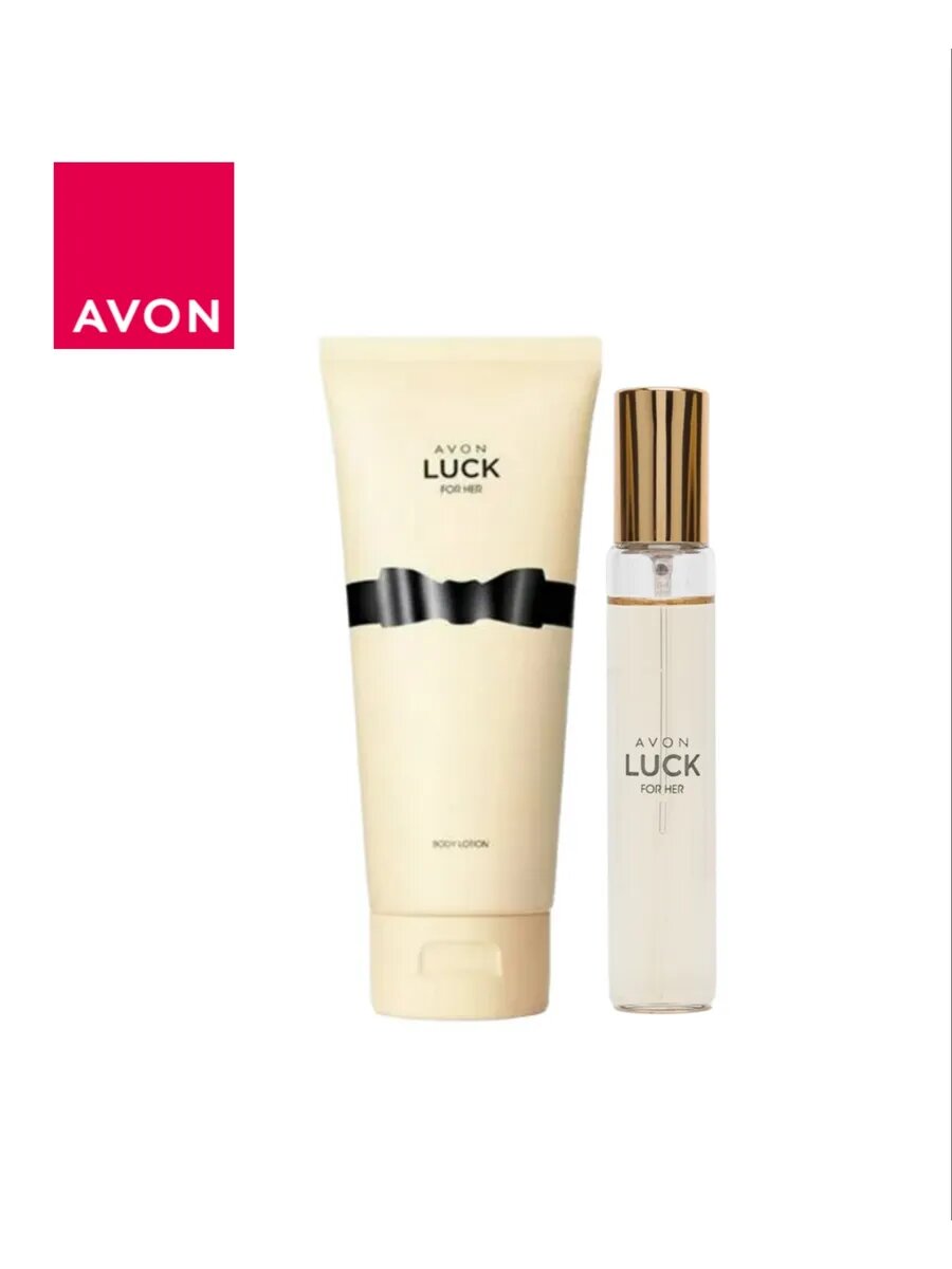 Набор парфюмерный для нее Luck 10мл+Лосьон, Эйвон