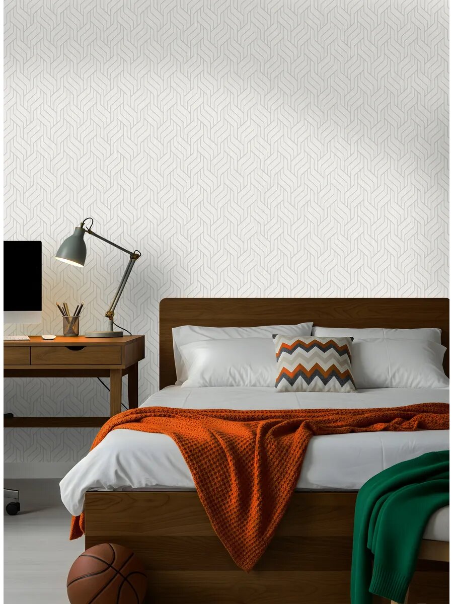 Метровые флизелиновые обои Elysium, геометрические, влагостойкие