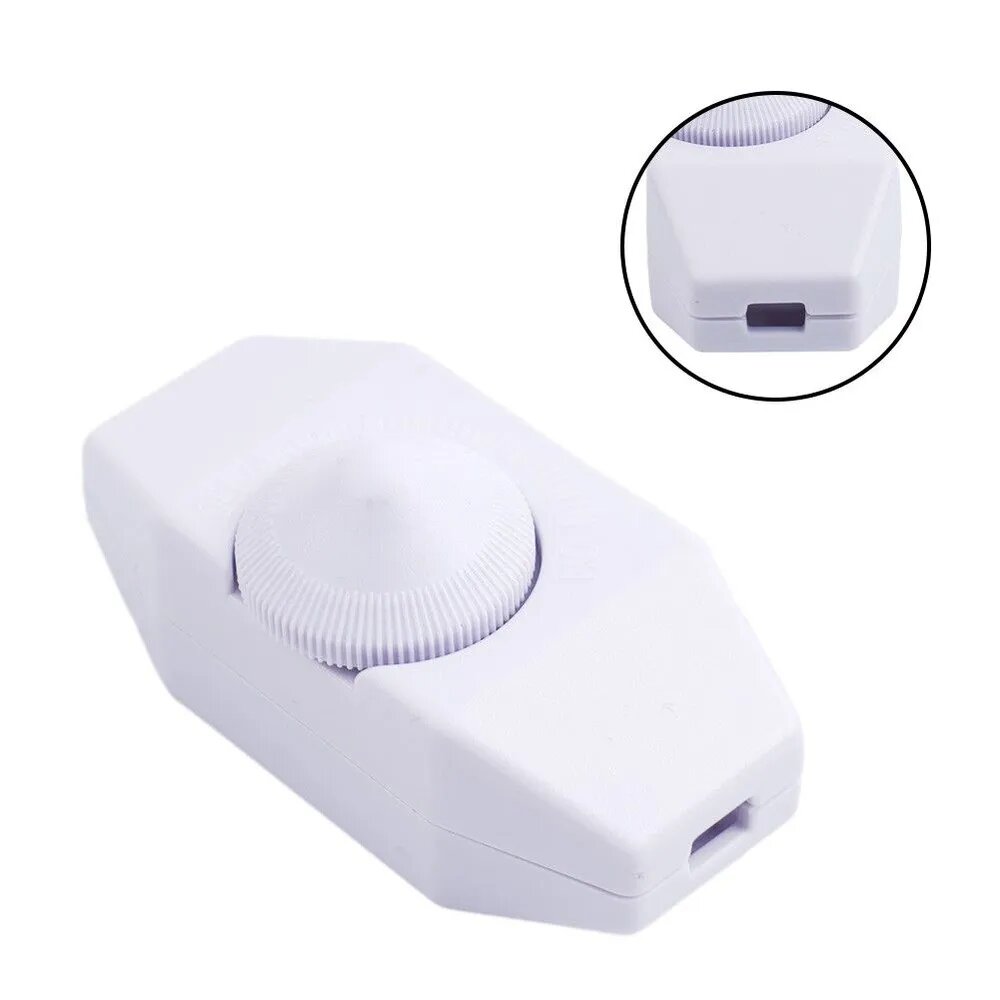 OZ-WDWM-Встроенный диммер со встроенным поворотным переключателем ВКЛ/выкл и ручкой управления диммером, 2 цвета