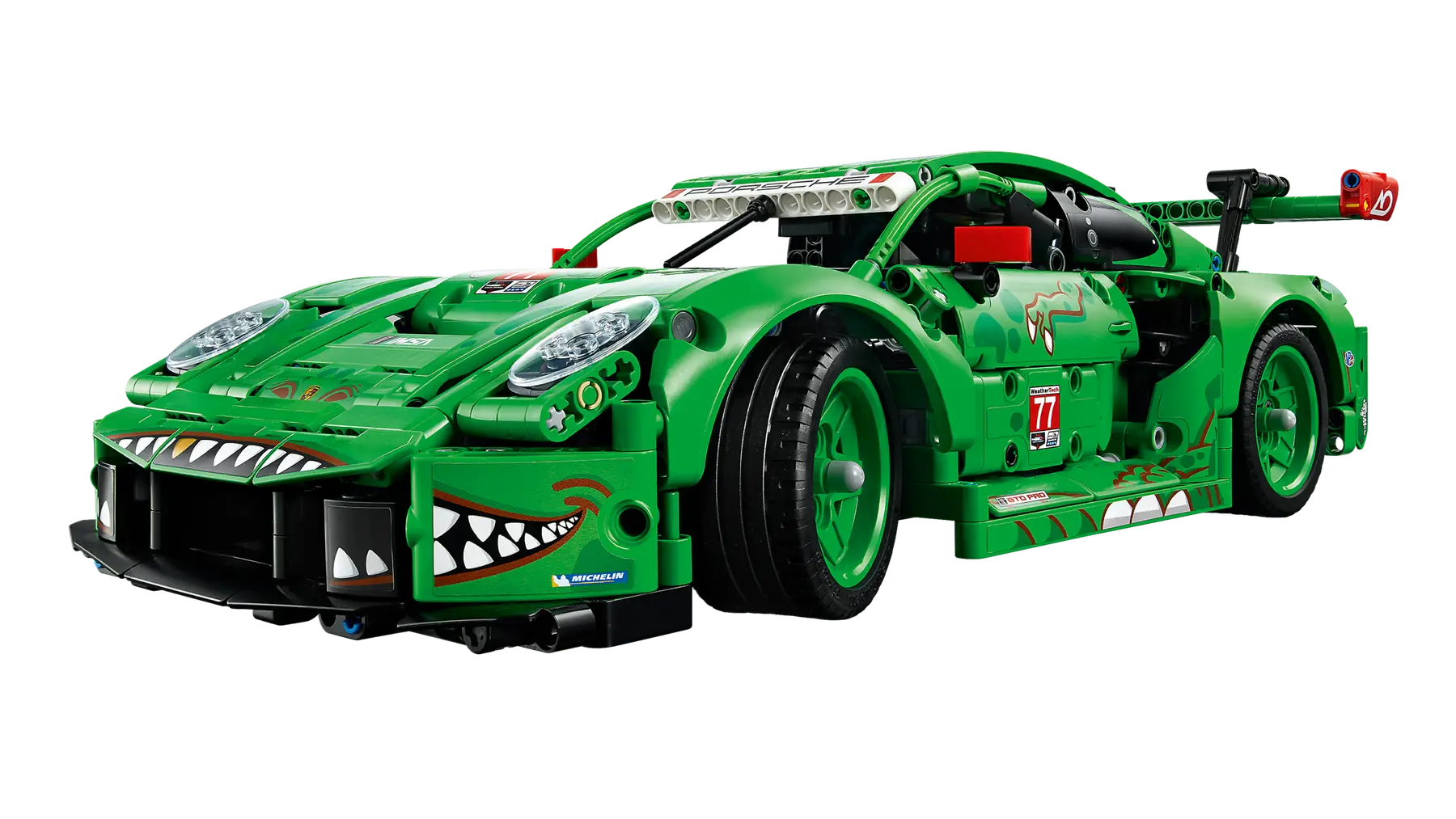 Конструктор LEGO Technic 42224 Автомобиль Porsche 911 GT3 R REXY AO Racing, 1313 дет. — фото 1
